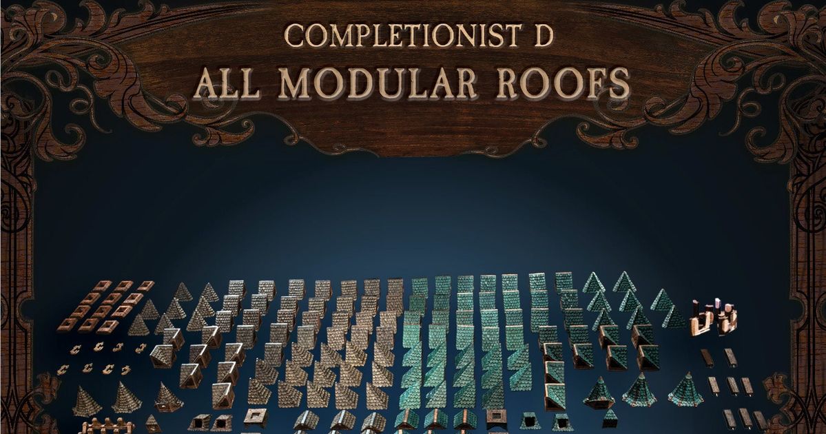 District - Completionist D: All Modular Roofs | RPG Item | RPGGeek