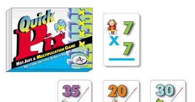 Quick Pix Multiplication | Board Game | BoardGameGeek
