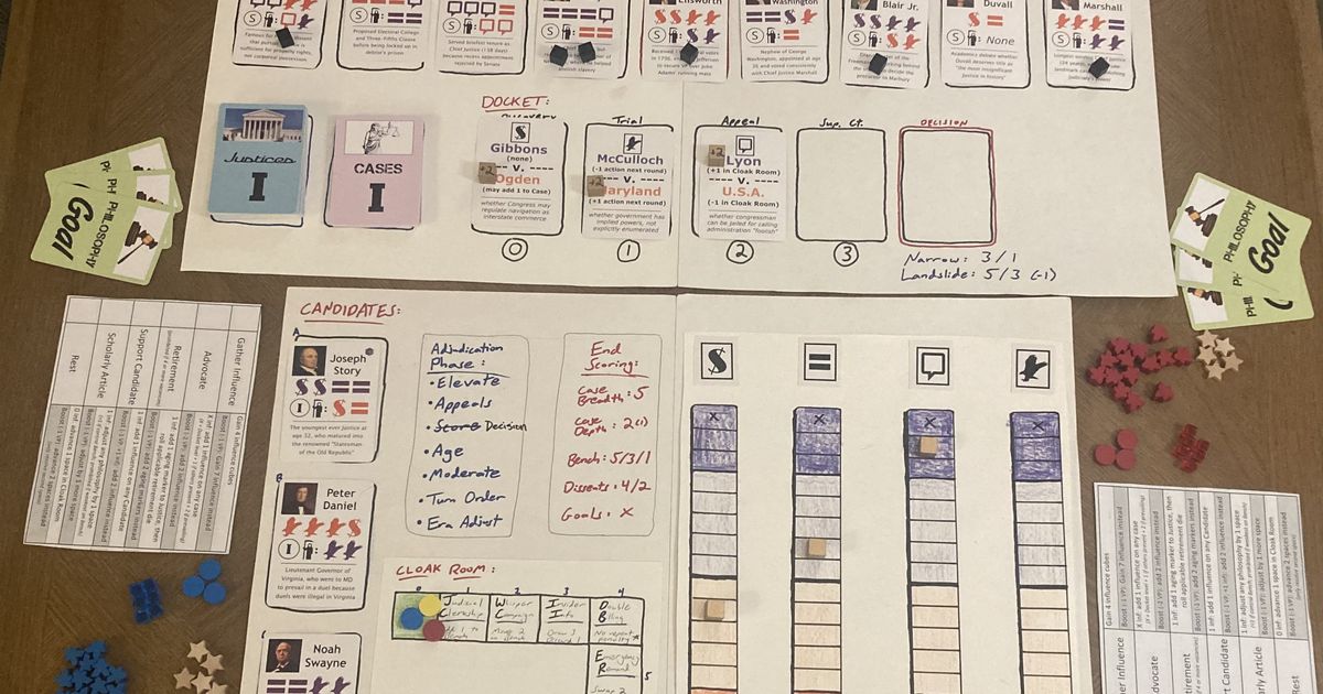 First Monday in October | Board Game | BoardGameGeek