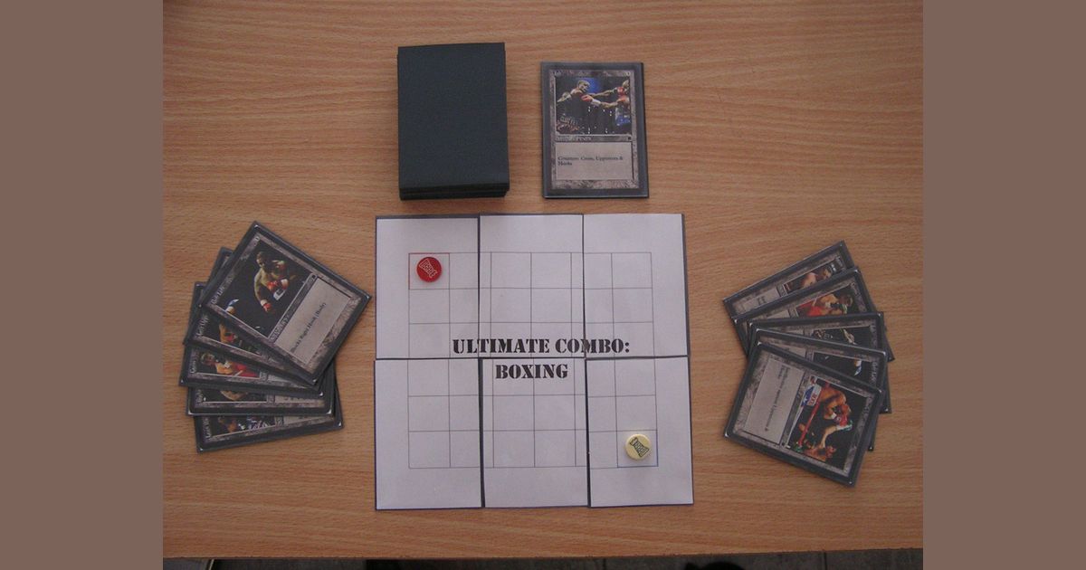 ULTIMATE COMBO: Boxing | Board Game | BoardGameGeek