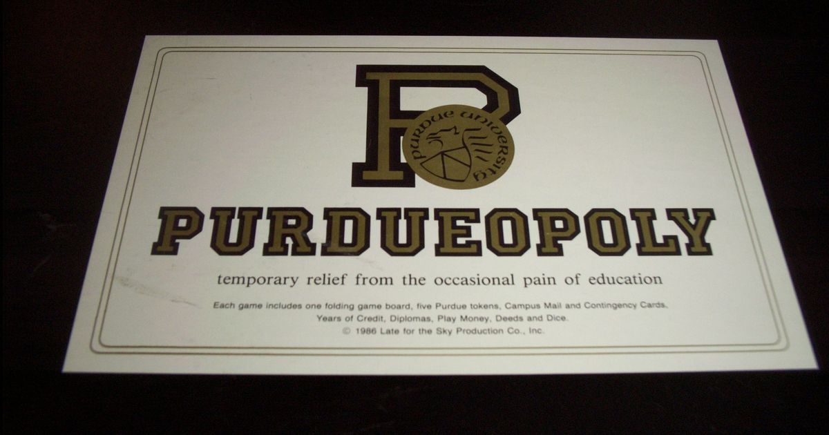 Purdueopoly | Board Game | BoardGameGeek