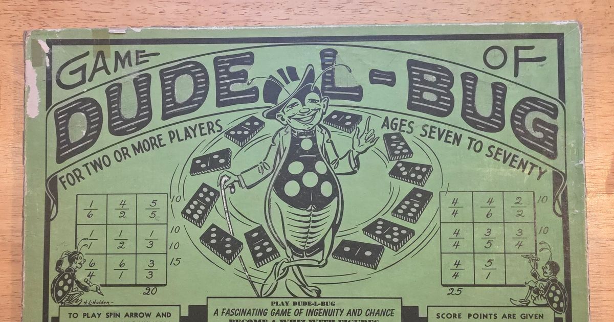 Dude-L-Bug | Board Game | BoardGameGeek