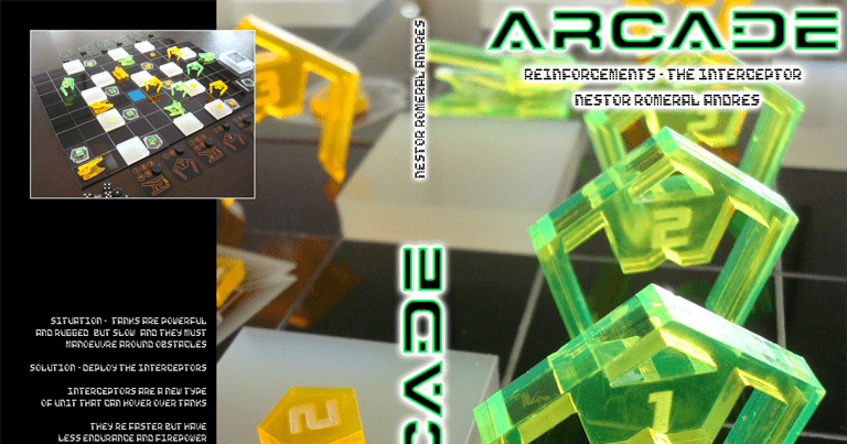 Arcade: Reinforcements – The Interceptor | Board Game | BoardGameGeek