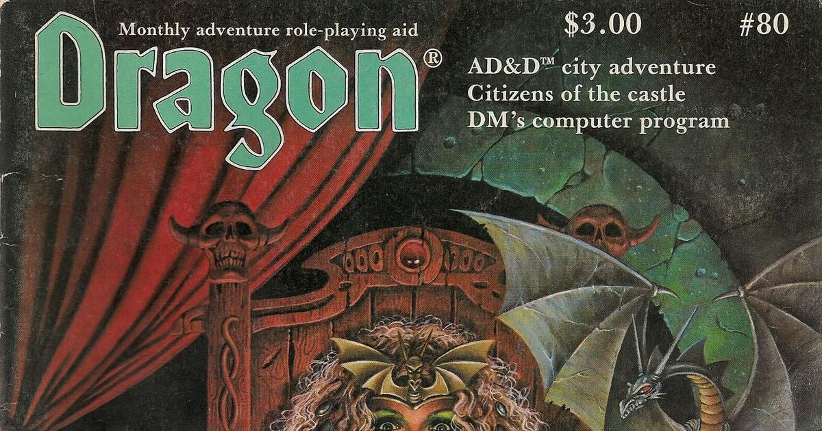 Dragon (Issue 80 - Dec 1983) | Issue | RPGGeek