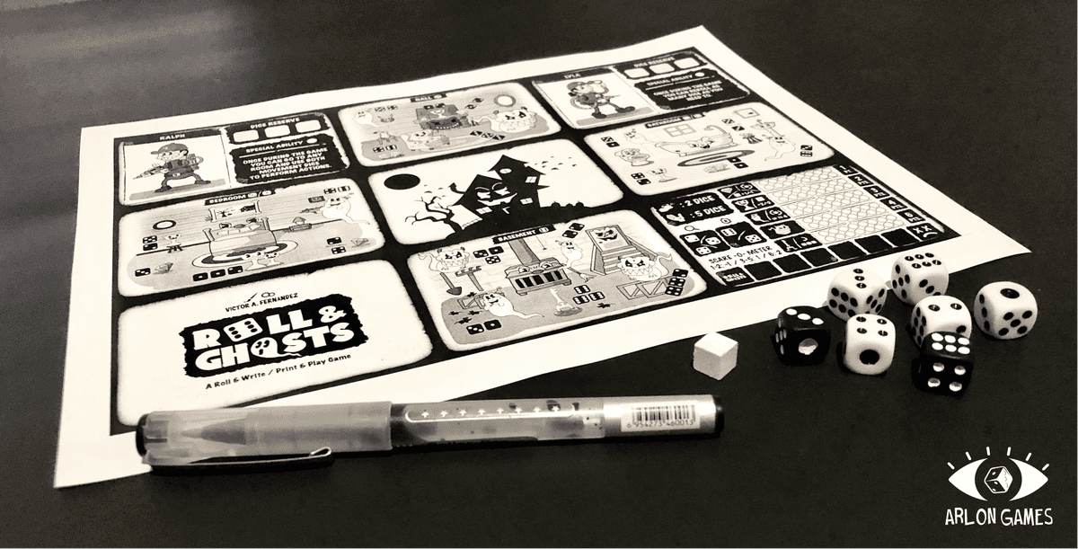 Roll&Ghosts | Board Game | BoardGameGeek