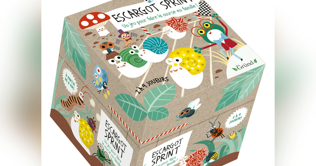 Escargot Sprint | Board Game | BoardGameGeek