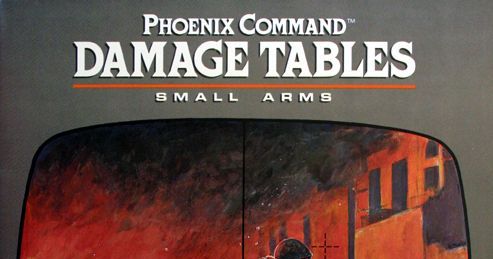 Phoenix Command: Damage Tables – Small Arms | Board Game | BoardGameGeek