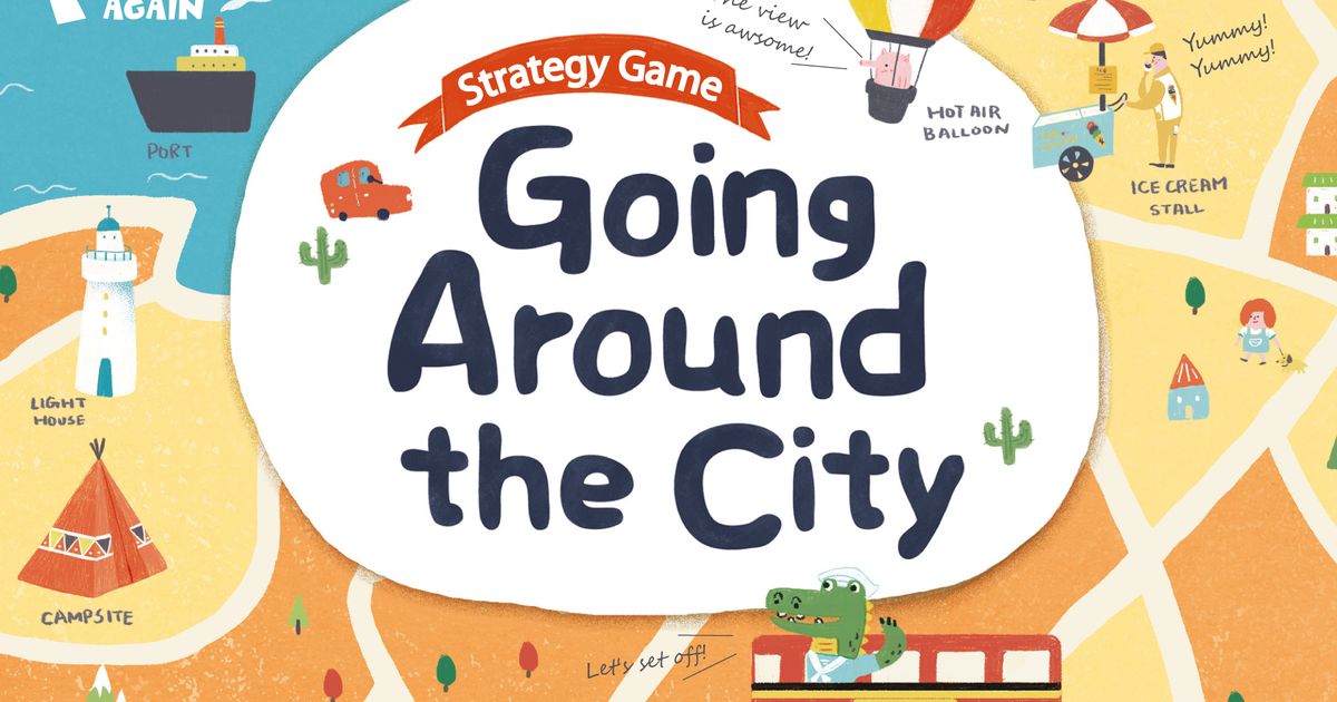 Going Around the City | Board Game | BoardGameGeek