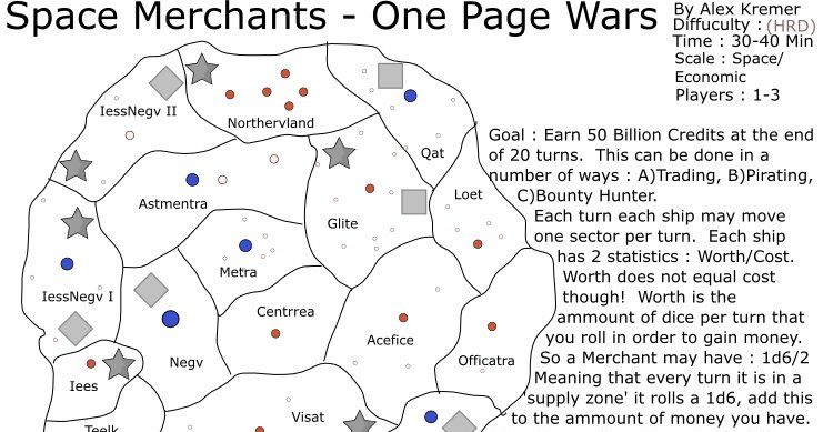 Space Merchants | Board Game | BoardGameGeek