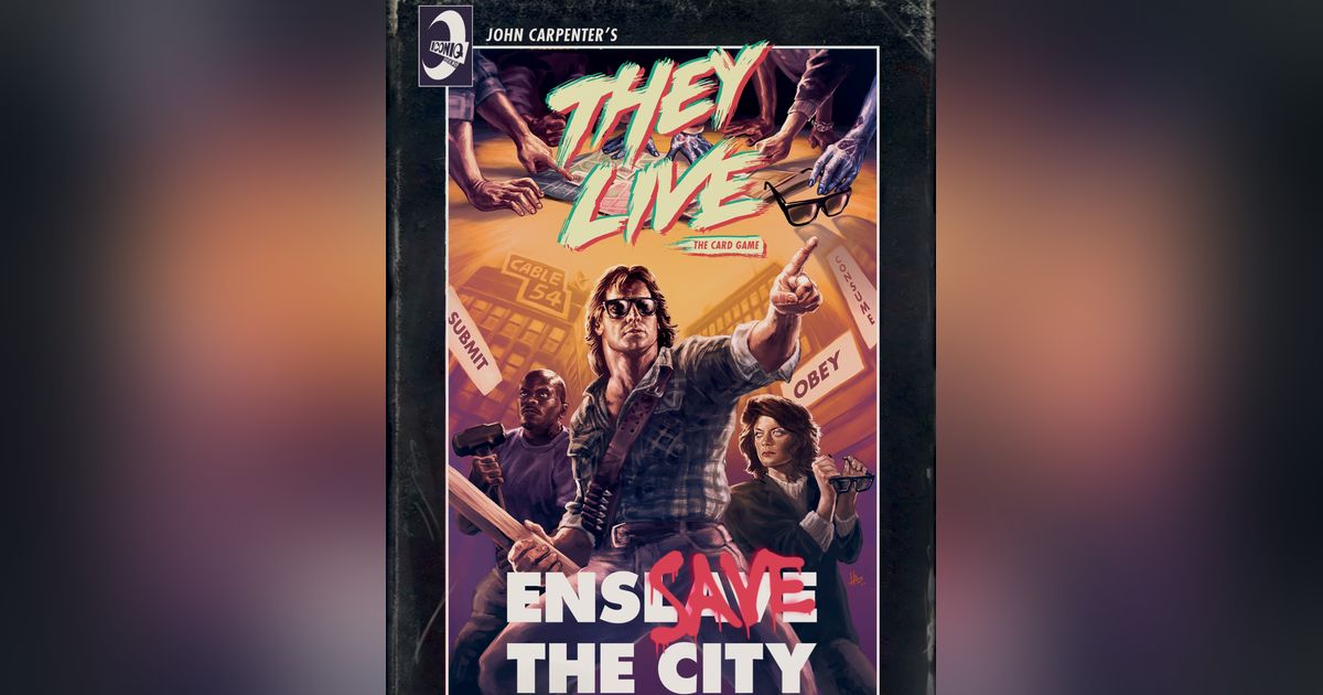 They Live: The Card Game – Save The City/Enslave The City | Board Game ...