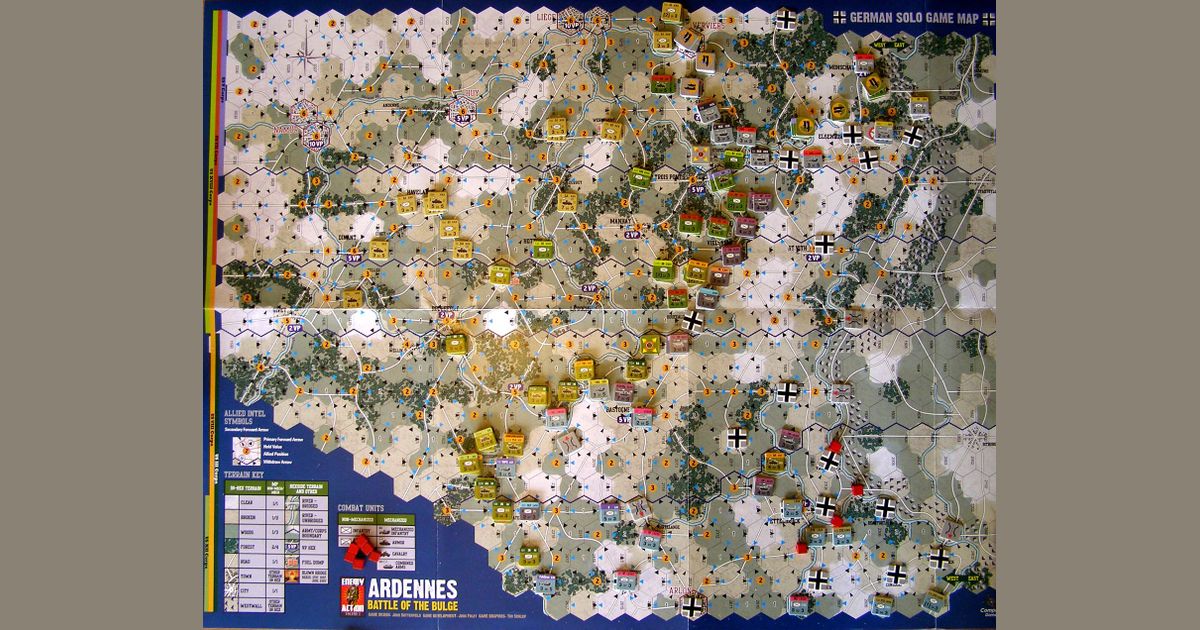 Monthly tournament results (March 2015: solitaire wargames) + 2-player card games in April ...