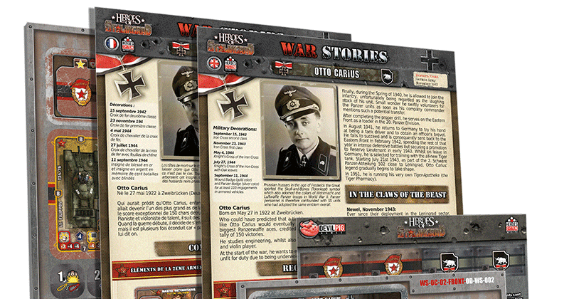 Heroes of Stalingrad: War Stories – Otto Carius | Board Game ...