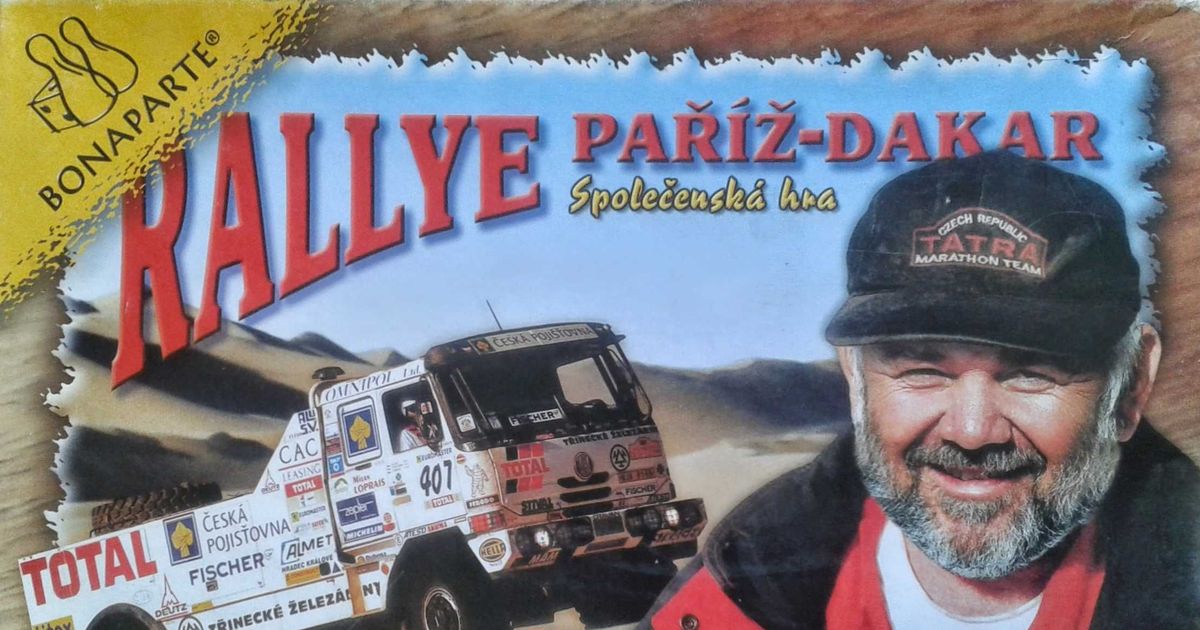 RALLYE PAŘÍŽ-DAKAR | Board Game | BoardGameGeek