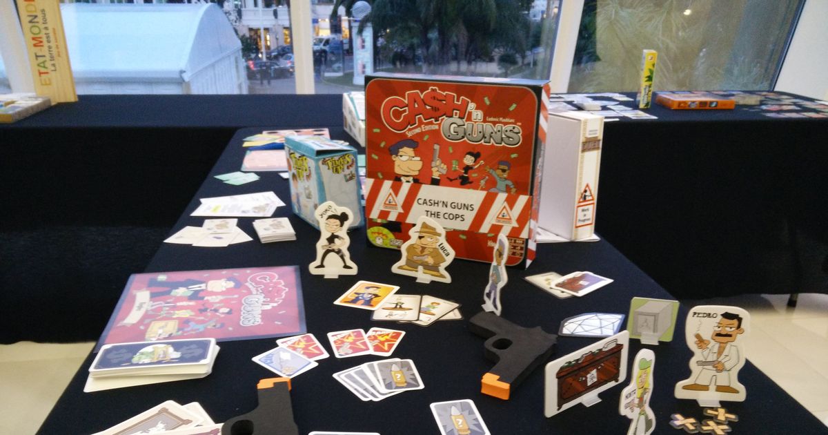 Ca$h 'n Guns (Second Edition): The Cop | Board Game | BoardGameGeek