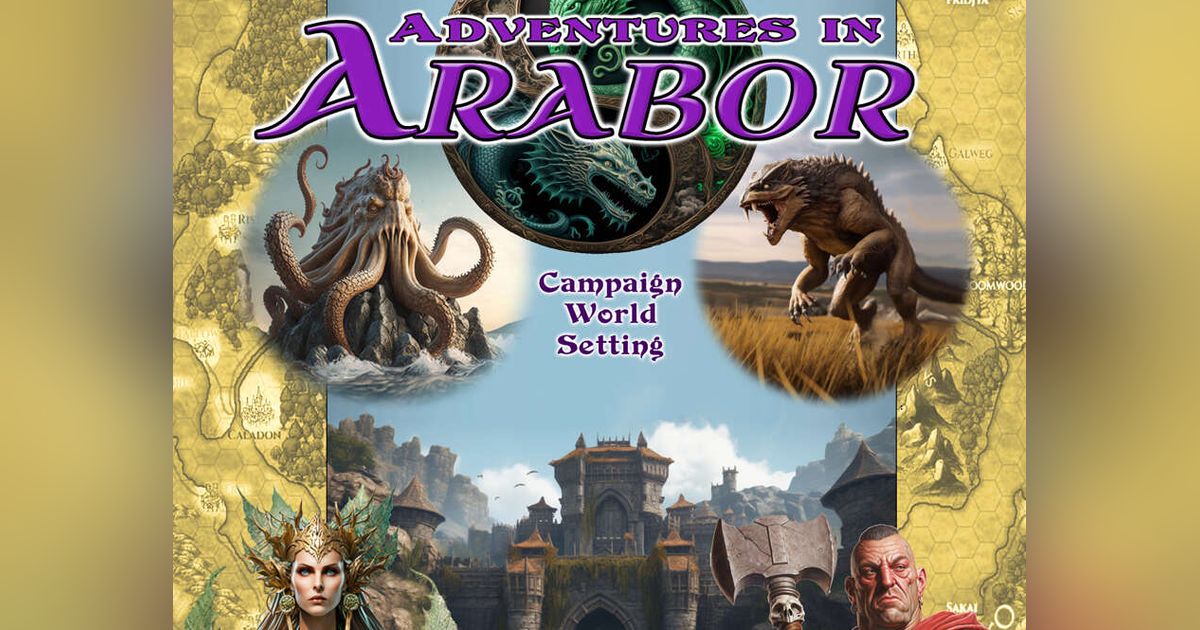 Adventures in Arabor | RPG Item | RPGGeek