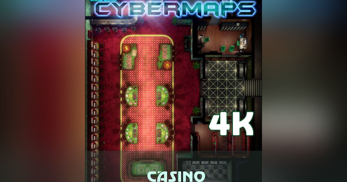 Cybermaps: Casino | RPG Item | BoardGameGeek