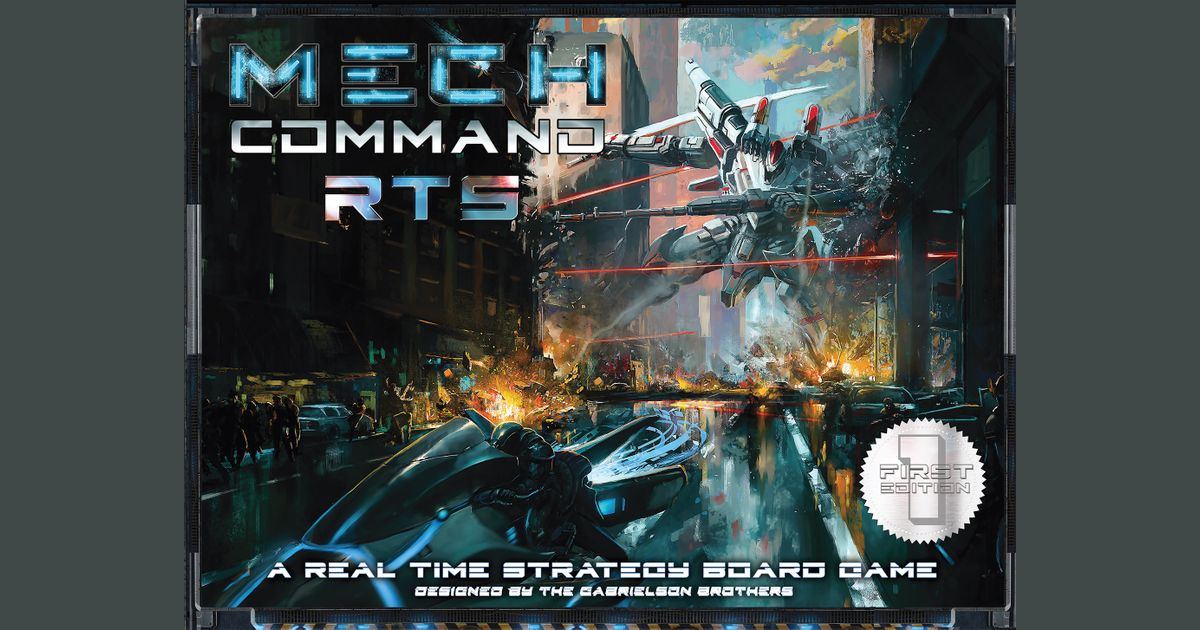 Mech Command RTS | Board Game | BoardGameGeek