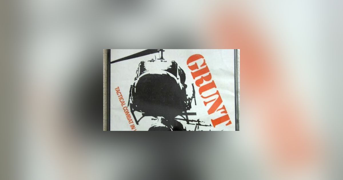 Grunt: Tactical Combat in Vietnam, 1965 | Board Game | BoardGameGeek