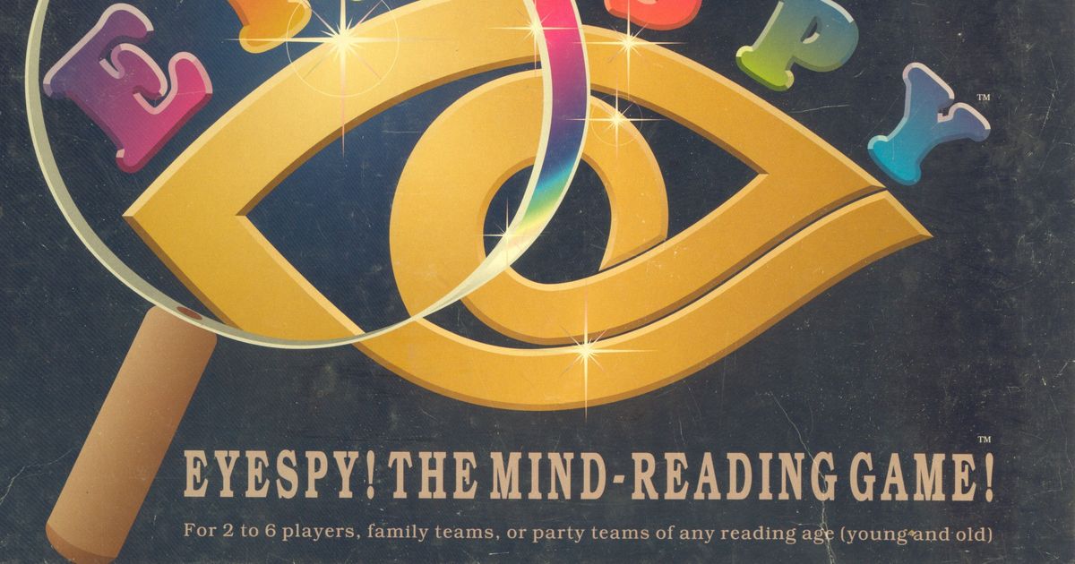 EyeSpy! The Mind-Reading Game! | Board Game | BoardGameGeek