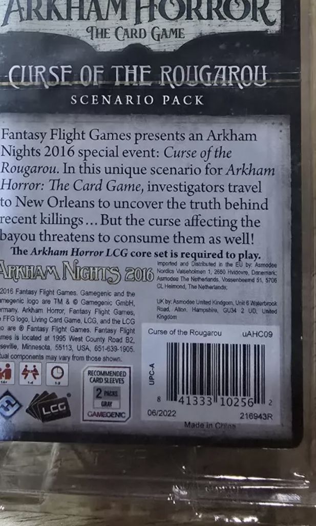 Counterfeit Curse of the Rougarou? | Arkham Horror: The Card Game