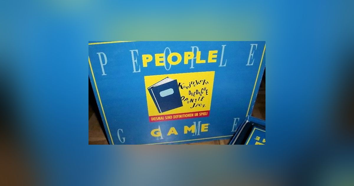 People Game | Board Game | BoardGameGeek