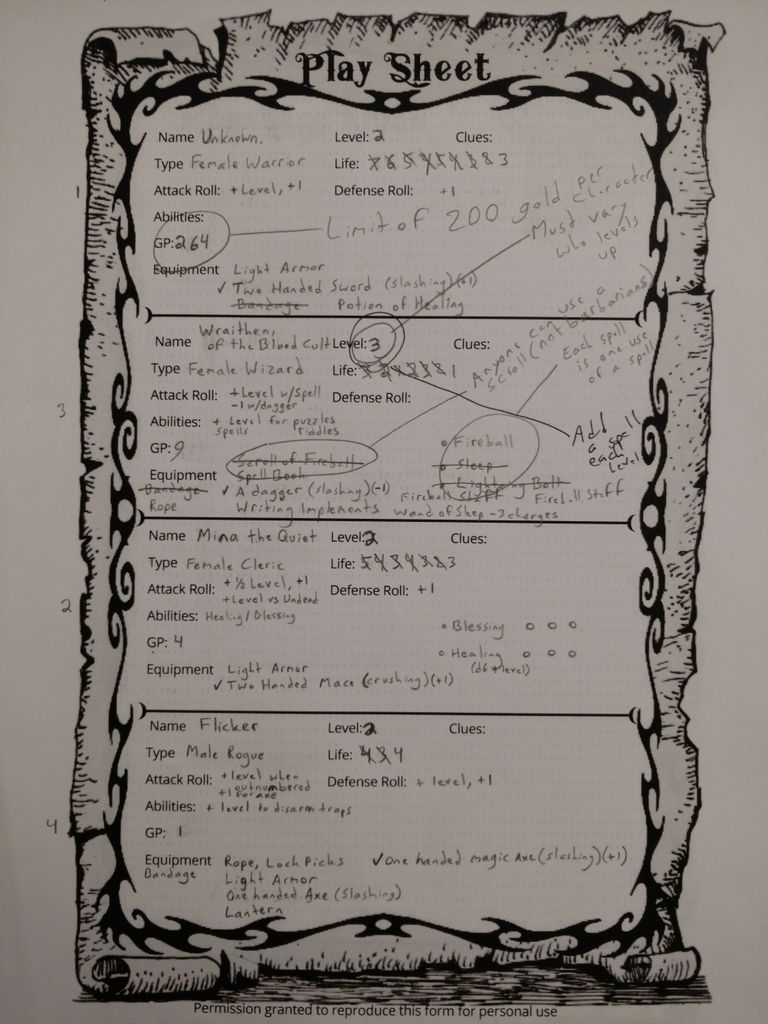 Four Against Darkness Maps