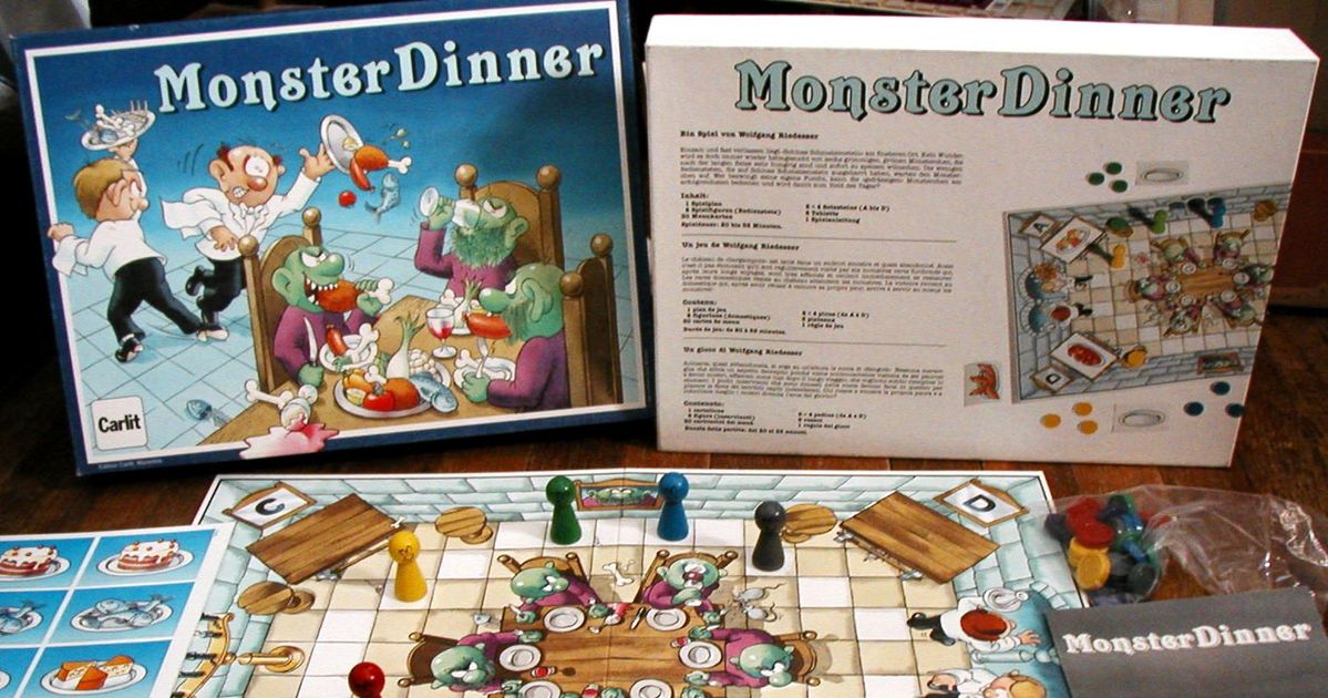 Monster Dinner | Board Game | BoardGameGeek