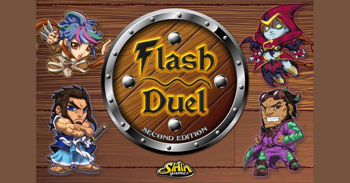 Card-sized rules and player aid | Flash Duel: Second Edition