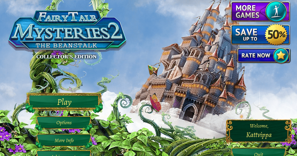 Fairy Tale Mysteries 2: The Beanstalk | Video Game | VideoGameGeek