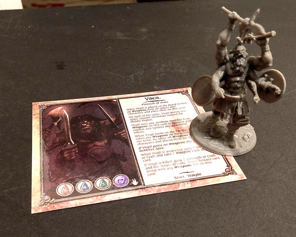 Physical version of The Ancient Beasts expansion - complete | Talisman ...