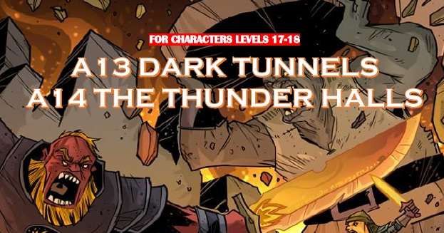 A13 Dark Tunnels/A14 The Thunder Halls | RPG Item | RPGGeek