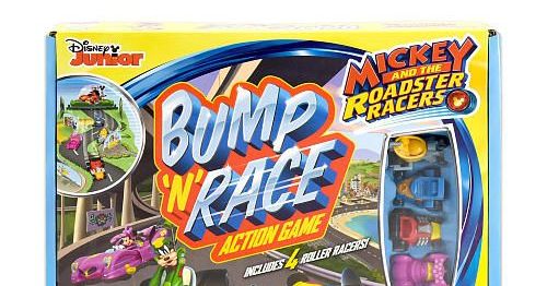 Disney Junior Mickey and the Roadster Racers Bump 'N' Race Action Game ...