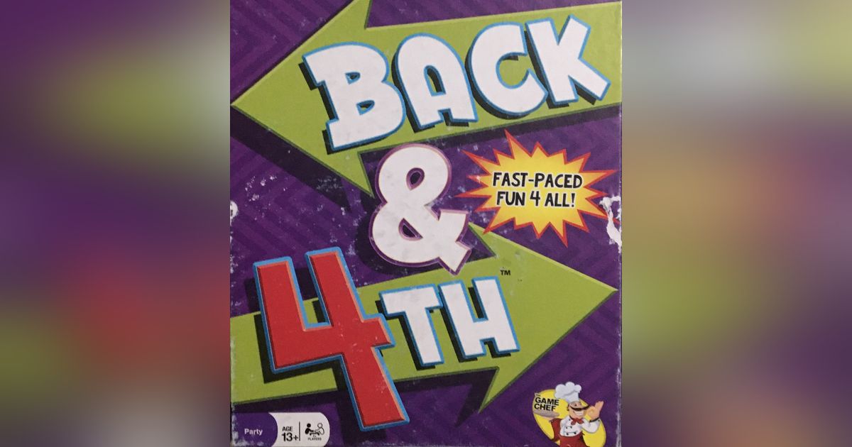 Back & 4th | Board Game | BoardGameGeek