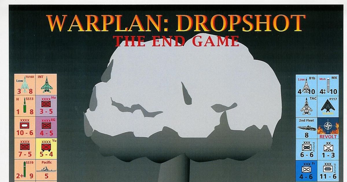 Warplan: Dropshot II/III | Board Game | BoardGameGeek