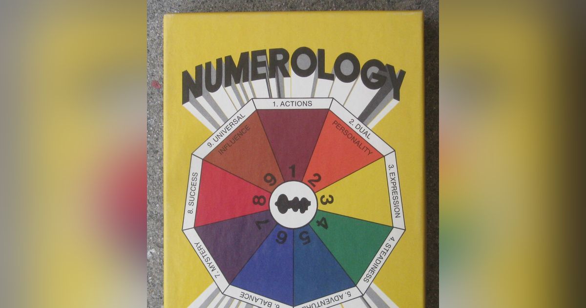 Numerology: The Science of Numbers | Board Game | BoardGameGeek