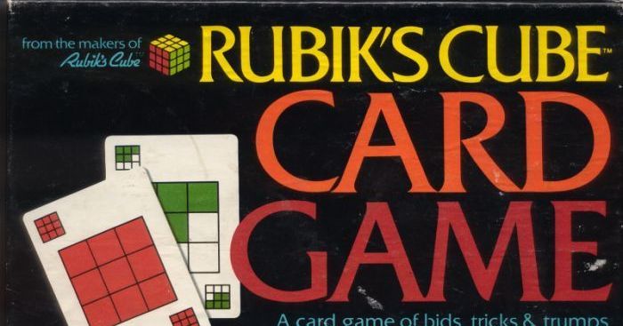 Rubik's Cube Card Game | Board Game | BoardGameGeek