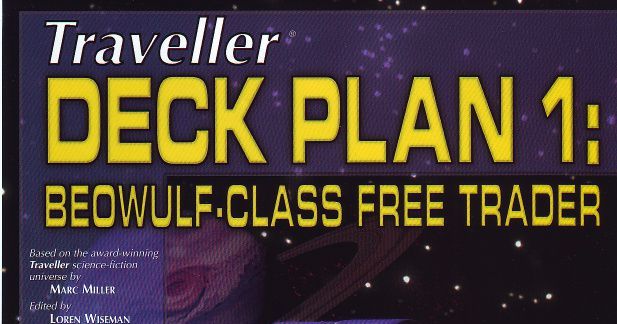 Traveller Deck Plan 1: Beowulf-Class Free Trader | RPG Item | RPGGeek