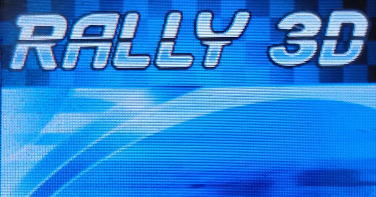 Rally 3D | Video Game | VideoGameGeek