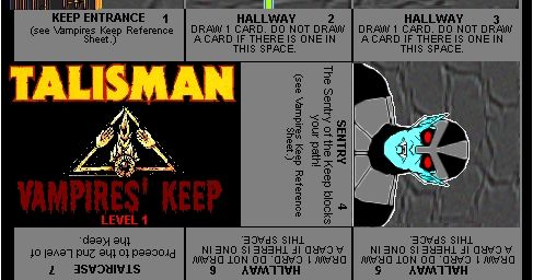 The Vampire's Keep (fan expansion for Talisman) | Board Game ...