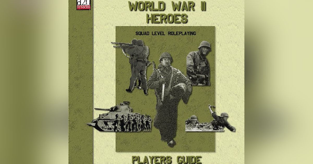 World War II Heroes - Players Guide | RPG Item | RPGGeek