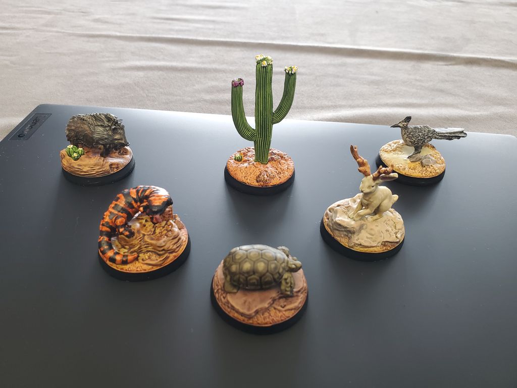 Custom painted minis | Trailblazer: The Arizona Trail