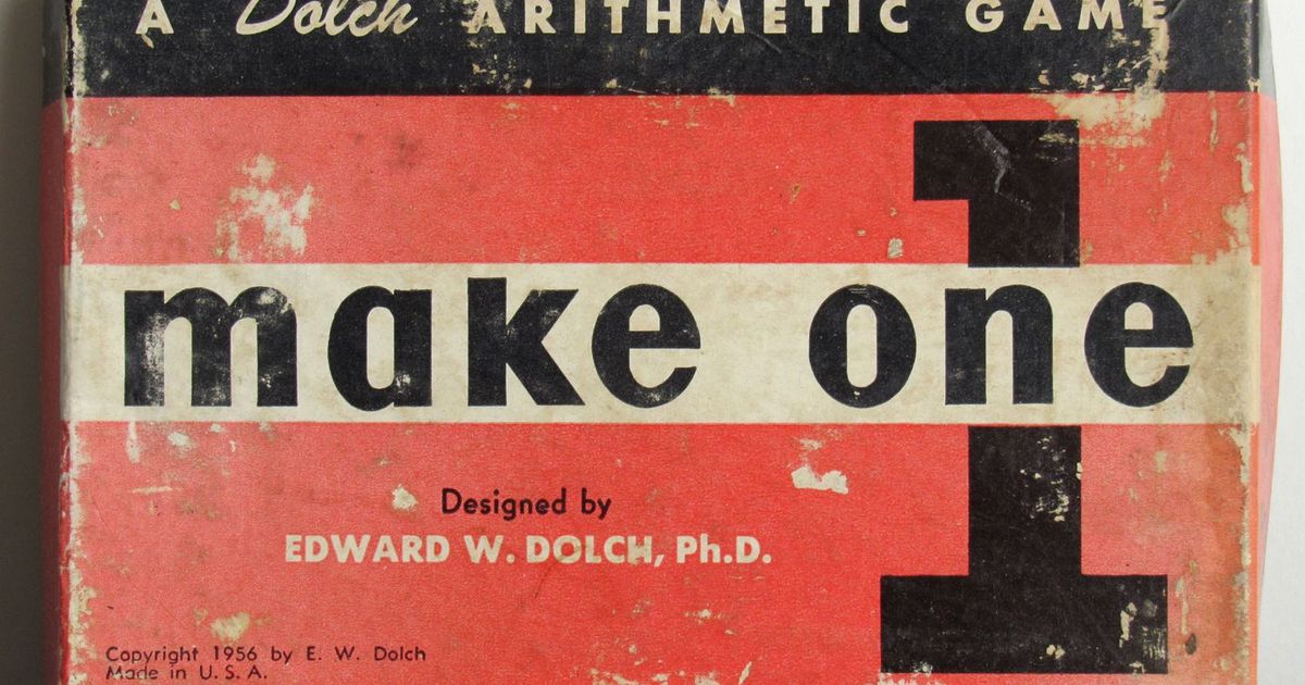 Make One | Board Game | BoardGameGeek