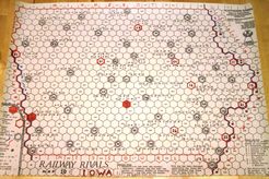 Railway Rivals Map IO: Iowa | Board Game | BoardGameGeek