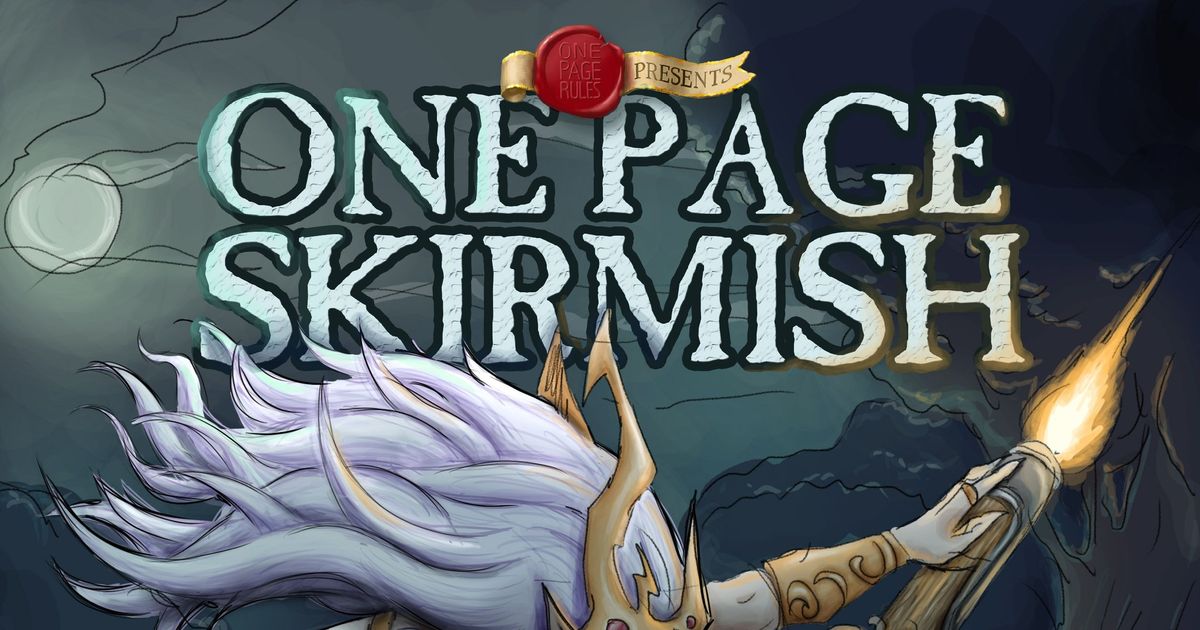 One Page Skirmish | Board Game | BoardGameGeek