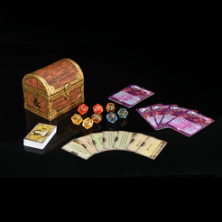 Dungeons & Dragons: Onslaught – Gold Treasure Chest | Board Game ...
