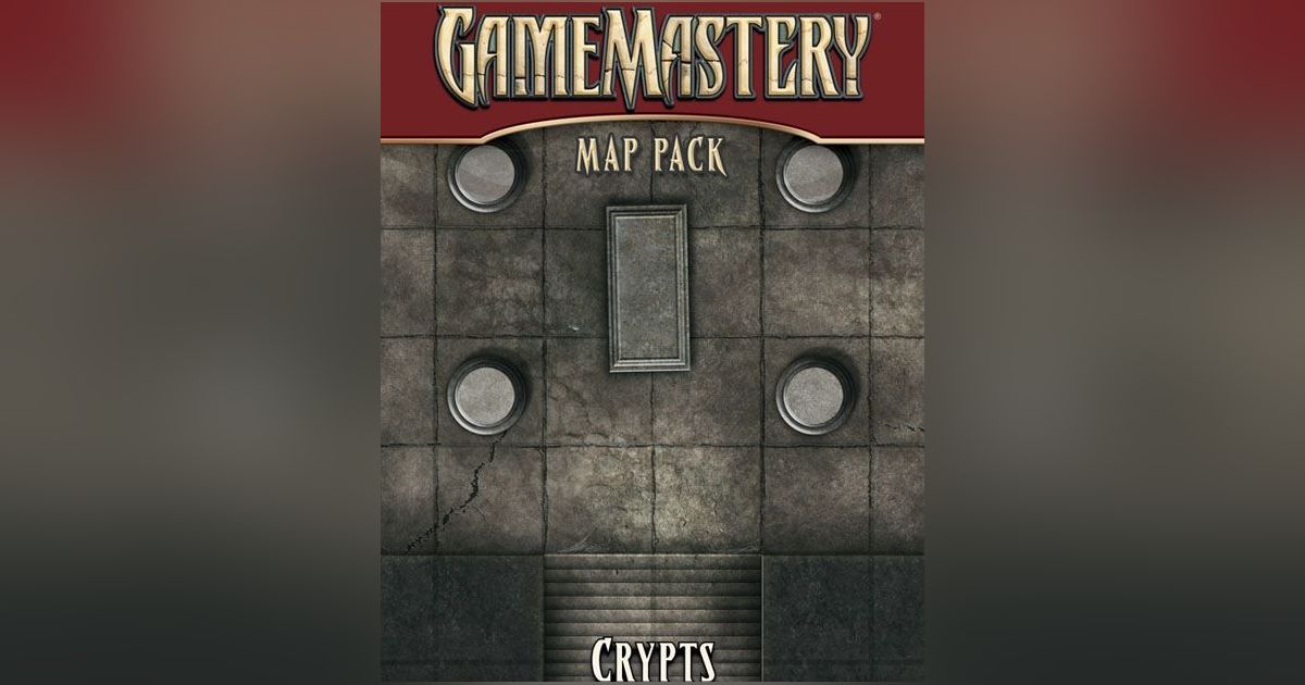 GameMastery Map Pack: Crypts | RPG Item | RPGGeek
