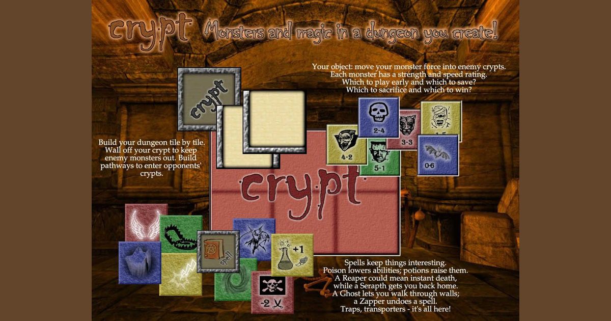 Crypt | Board Game | BoardGameGeek