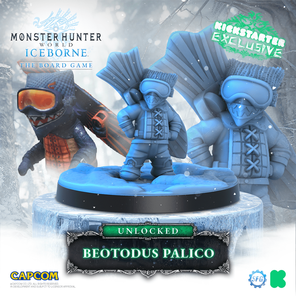 Kickstarter Update #3 - Beotodus Palico | Monster Hunter World: The ...