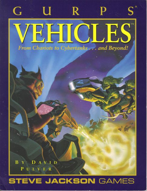 GURPS Vehicles (First Edition) | RPG Item | RPGGeek
