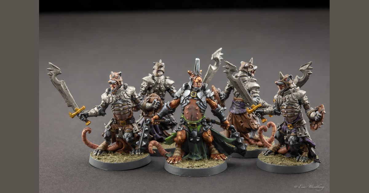 Massive Darkness: Ratling Warriors | Don't Play Gray!